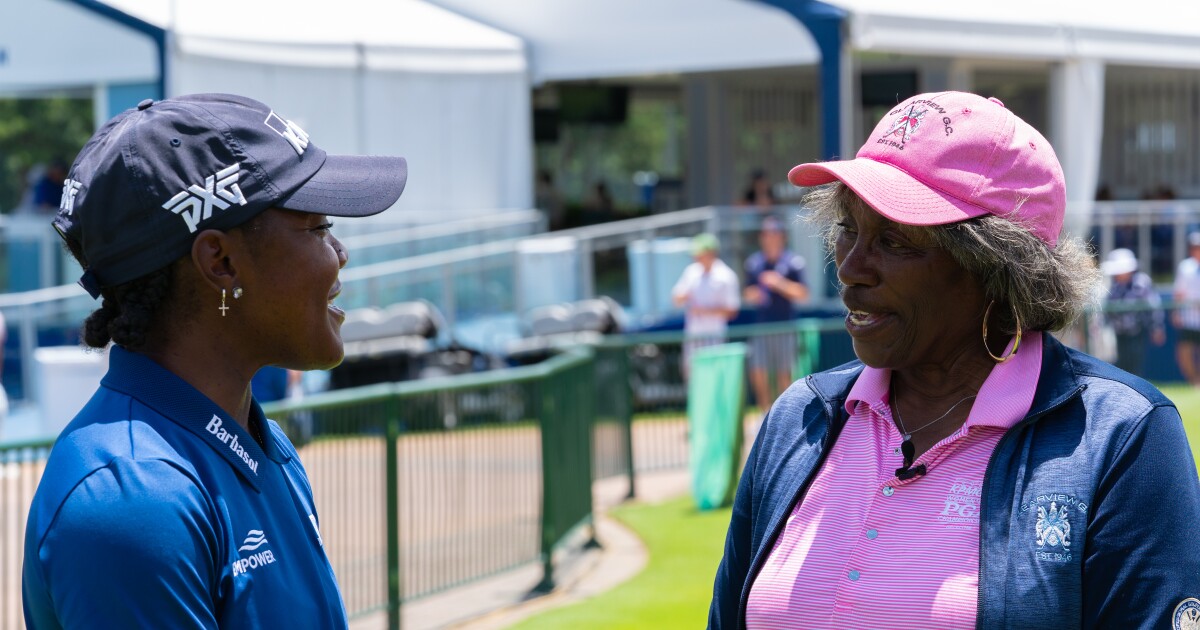Renee Powell on site at KPMG Women's PGA Championship, looking forward ...
